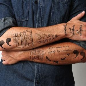 20 Literary Must See Inspired Tattoos - Worlds Best Story