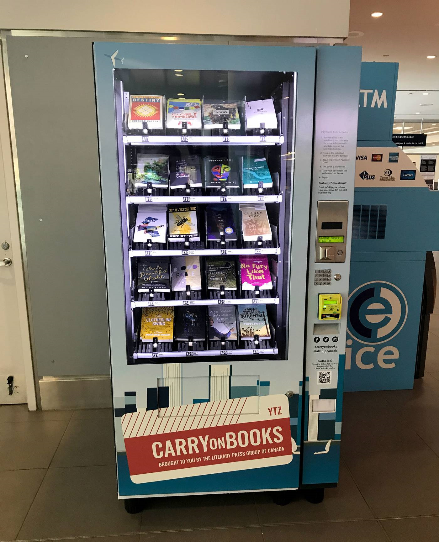 Toronto Gets Book Vending Machine - Worlds Best Story
