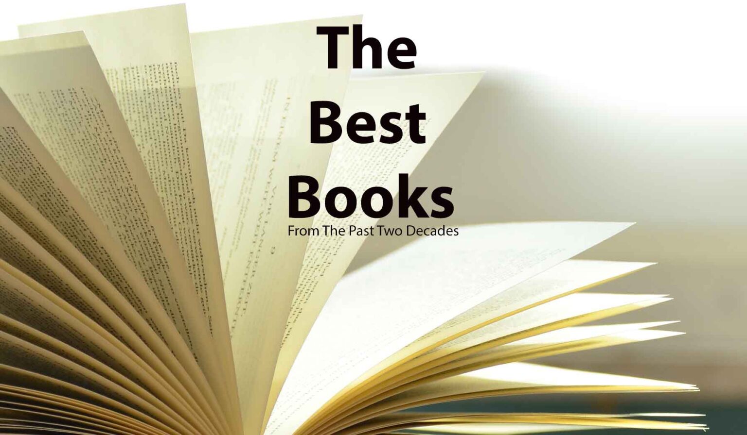 The Best Books From The Past Two Decades - Worlds Best Story
